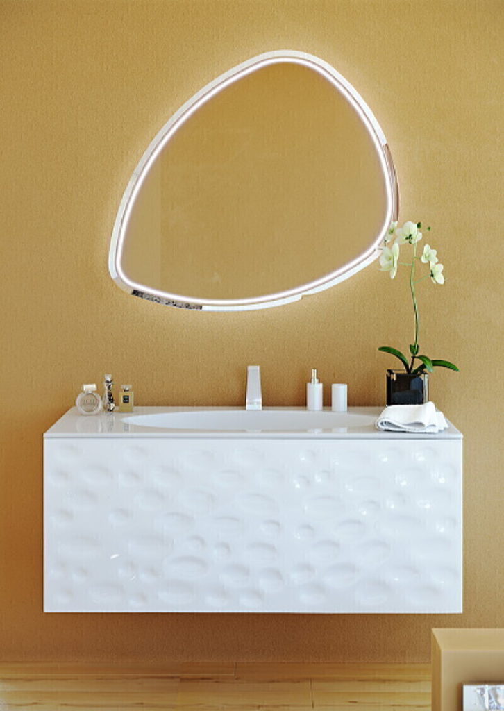 Bathroom mirror: how to choose? Types, sizes, shapes and design options