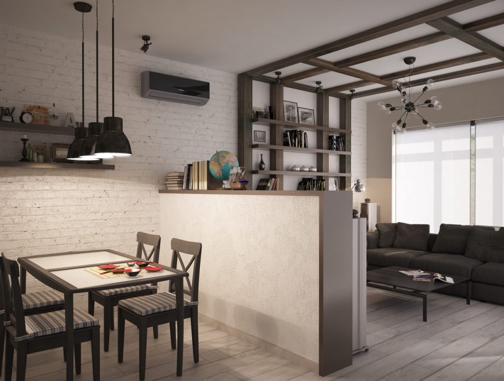 Living Room Half Open Kitchen Wall (10+ photos) - Hackrea