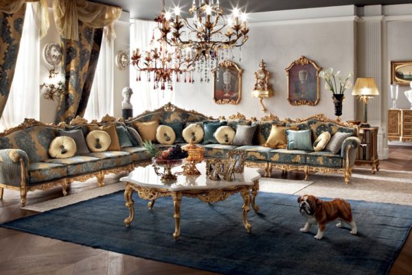 Baroque interior design style: features, colors, and ideas - Hackrea