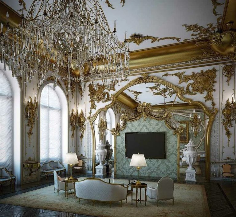 Baroque interior design style: features, colors, and ideas - Hackrea