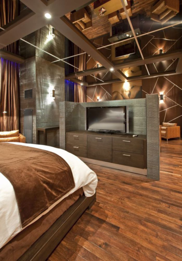 Ceiling mirror: design ideas for every room - Hackrea