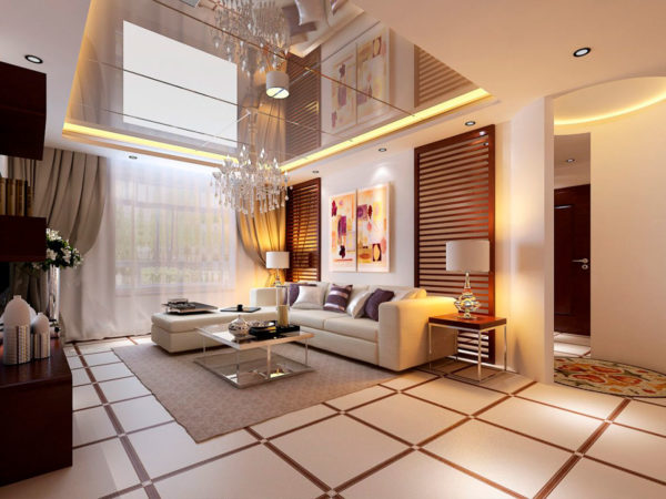 Ceiling mirror: design ideas for every room - Hackrea