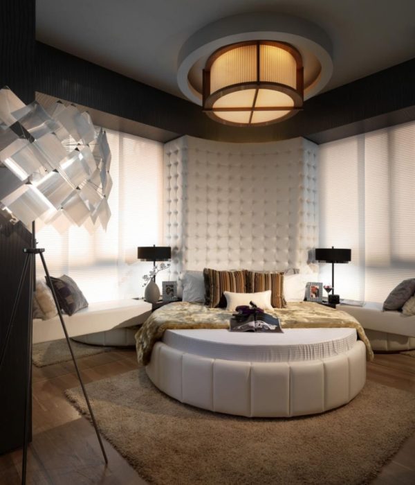 Curved bedroom wall design ideas - Hackrea