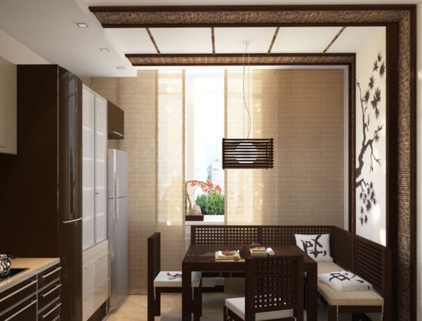 Japanese-style kitchen: interior design ideas - Hackrea