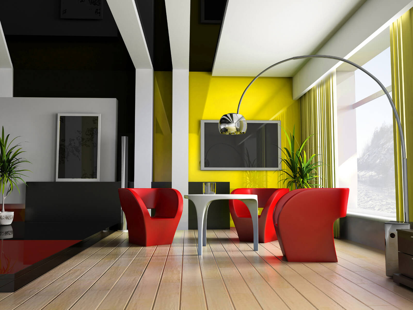 Interior Design Dark Ceiling