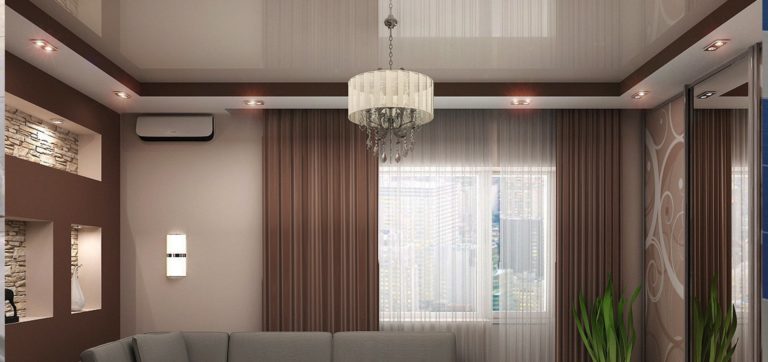 Stretch ceiling: features, pros and cons, and design ideas - Hackrea