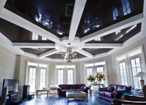 Stretch ceiling: features, pros and cons, and design ideas - Hackrea