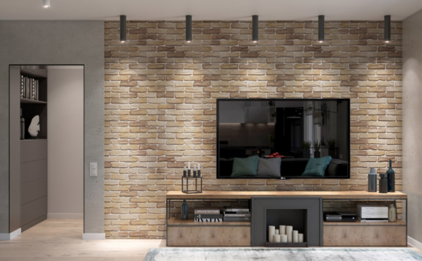 TV accent wall: materials, colors, and design ideas - Hackrea