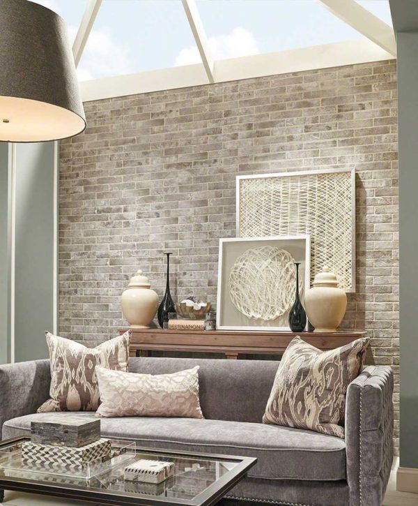 Brick accent wall: features, styles, colors, and design ideas for ...