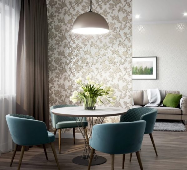 Dining room accent wall: colors and design ideas - Hackrea