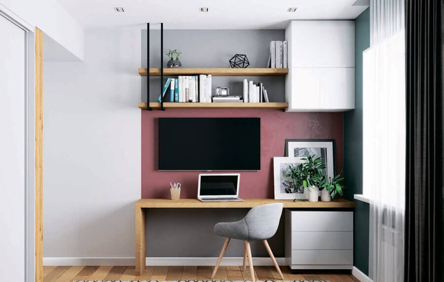 Tv Above Desk (17+ photos) - Hackrea