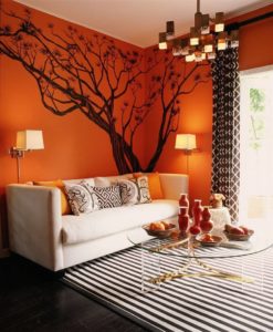 What color matches orange walls: 8 best combinations for a perfect ...