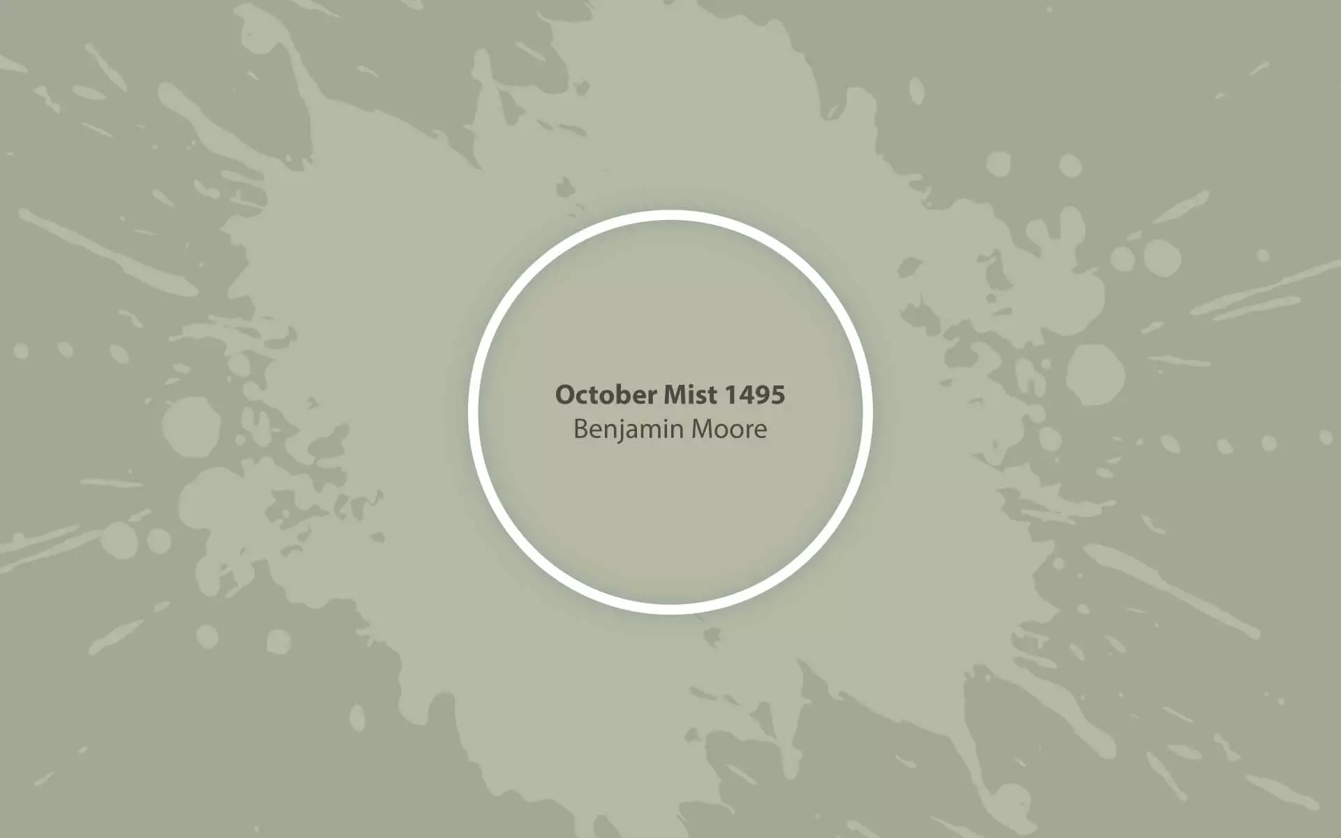 October Mist 1495 (Benjamin Moore): what color is, review, and use ...