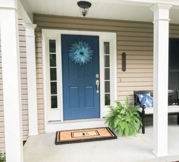 Front door colors for tan house: 11 solutions that will charm you - Hackrea