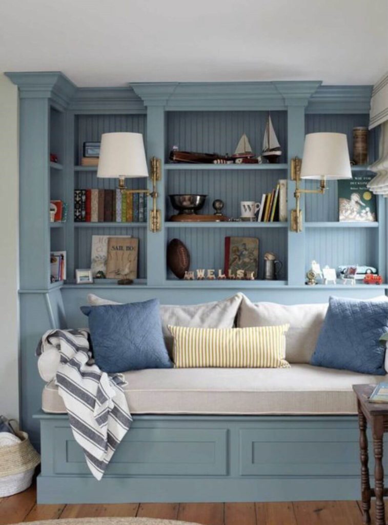Yarmouth Blue HC-150 (Benjamin Moore): what color is, review, and use ...