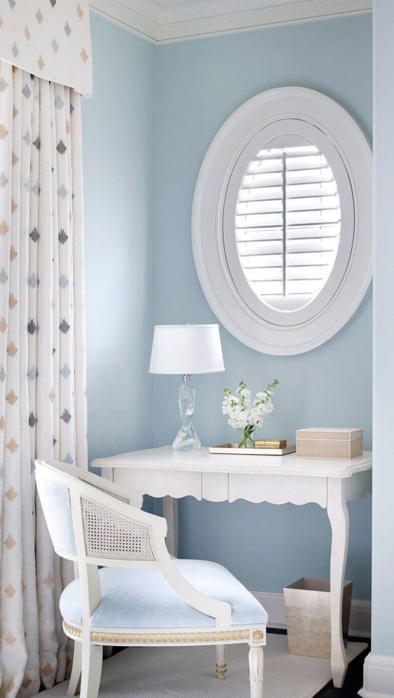 Harbor Haze 2136-60 (Benjamin Moore): what color is, review, and use ...