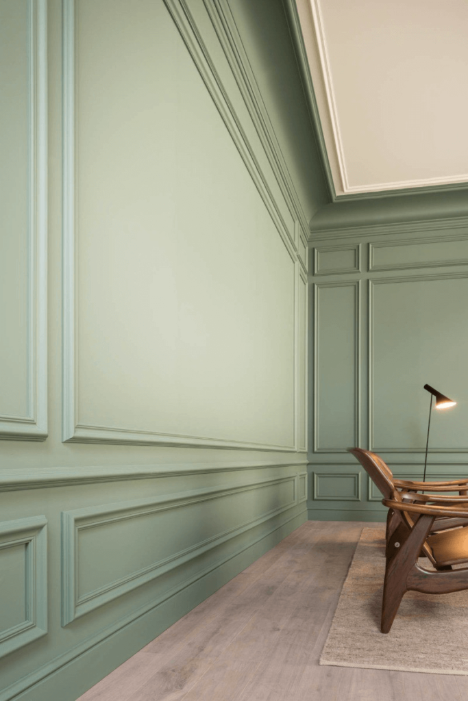 Timeless green paint colors from Behr: trendy splashes of naturalness ...