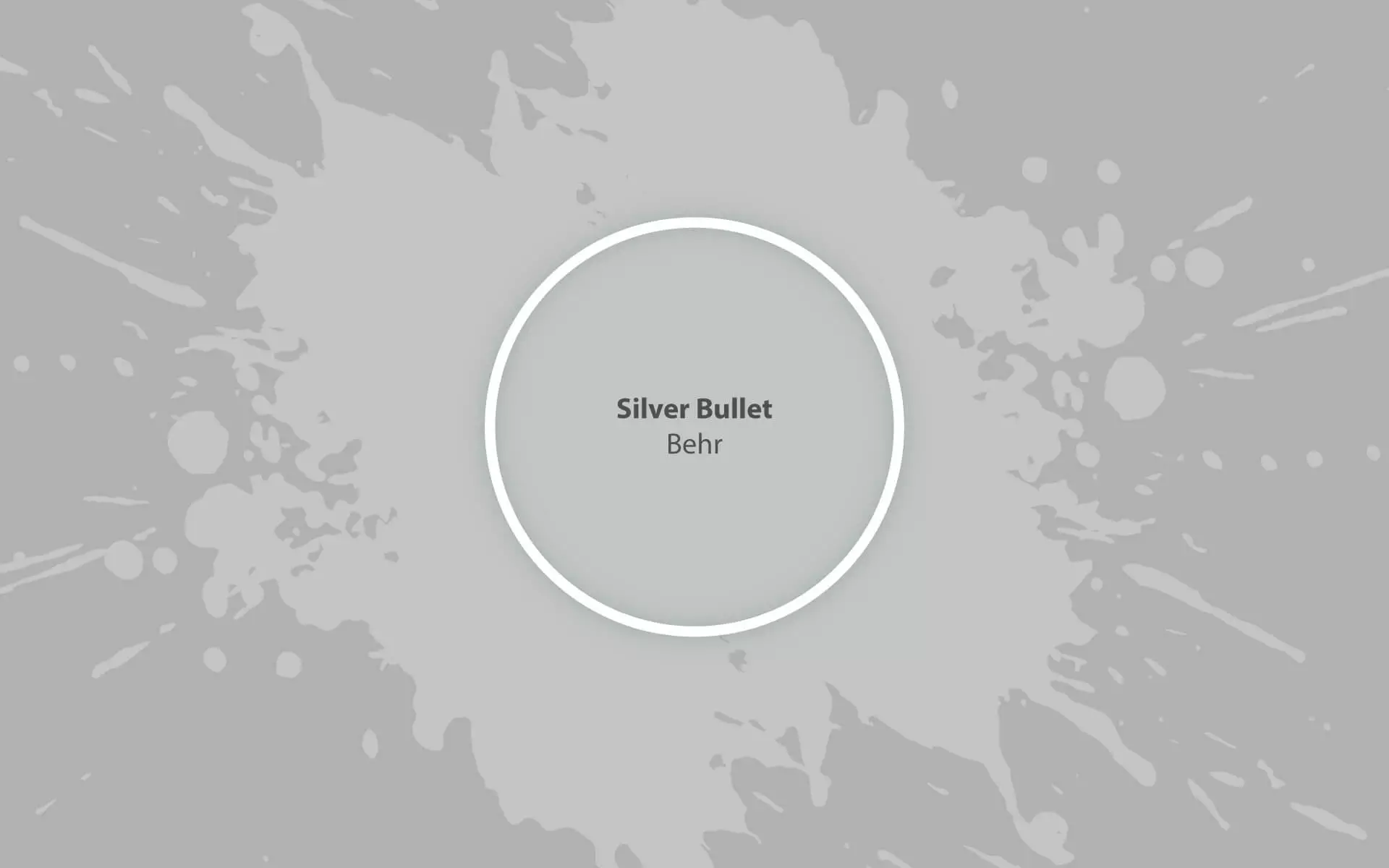 Silver Bullet (Behr N520-2): what color is, review, and use - Hackrea