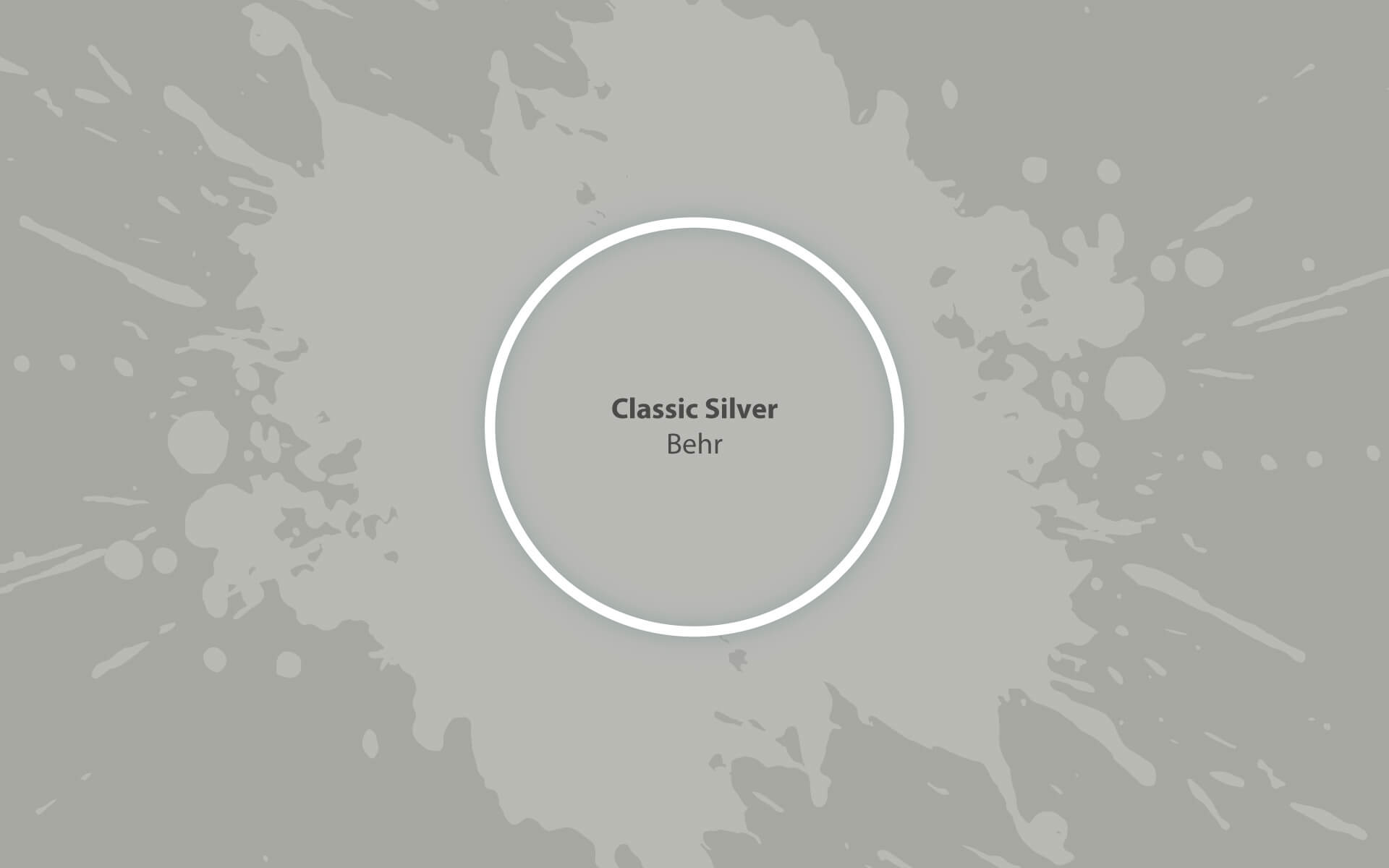 Classic Silver (Behr PPU18-11): what color is, review, and use - Hackrea