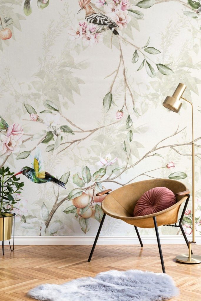 How to choose wallpaper by room - Hackrea
