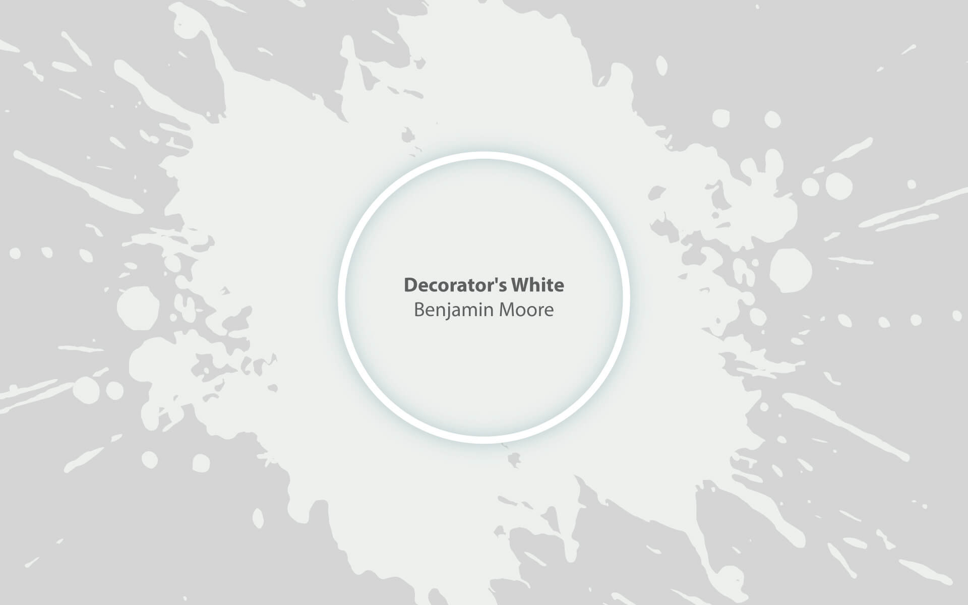 benjamin moore decorators white