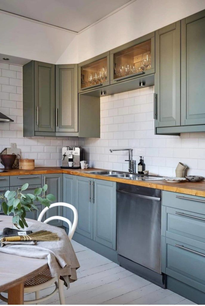 Sage Green Kitchen Cabinets: Everlasting Design Ideas - Hackrea