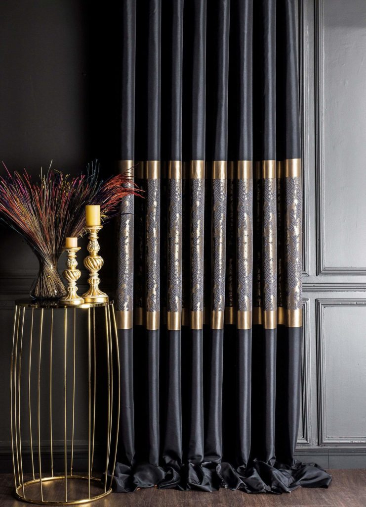 Gold Curtain Ideas Selected by Designers for Your Home - Hackrea