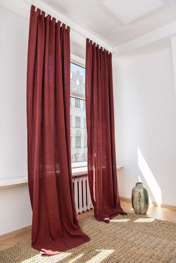 Top 11 Trendiest Red Curtain Ideas in 2025 - Hackrea