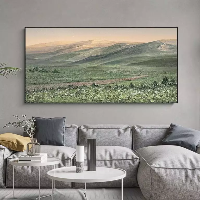 Horizontal Wall Art: How to Style It and Decor Ideas - Hackrea