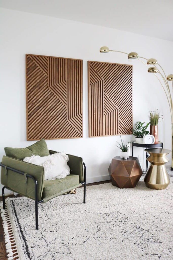 Geometric Wall Art Ideas that Suit Any and Every Design Style - Hackrea