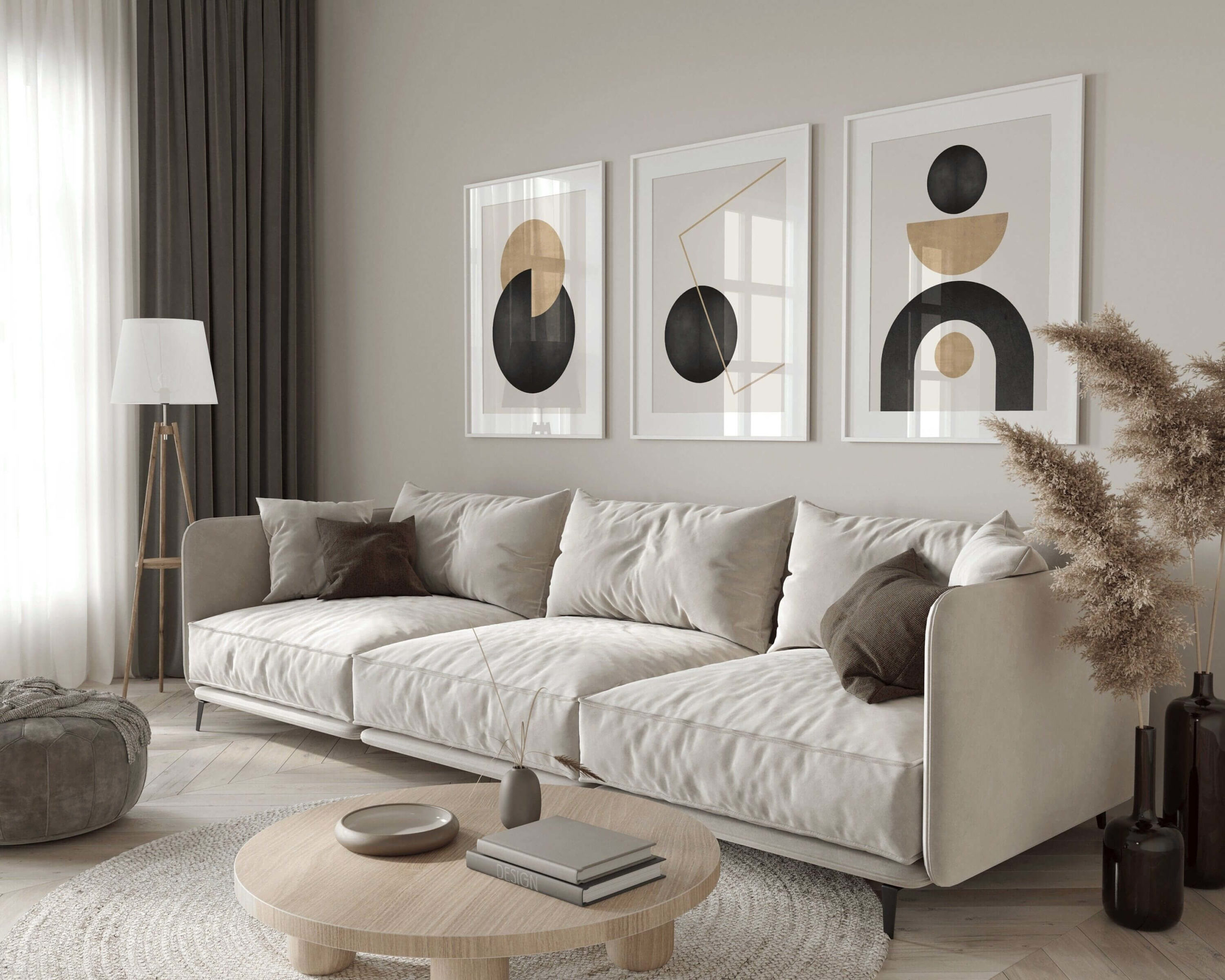 Horizontal Wall Art: How to Style It and Decor Ideas - Hackrea