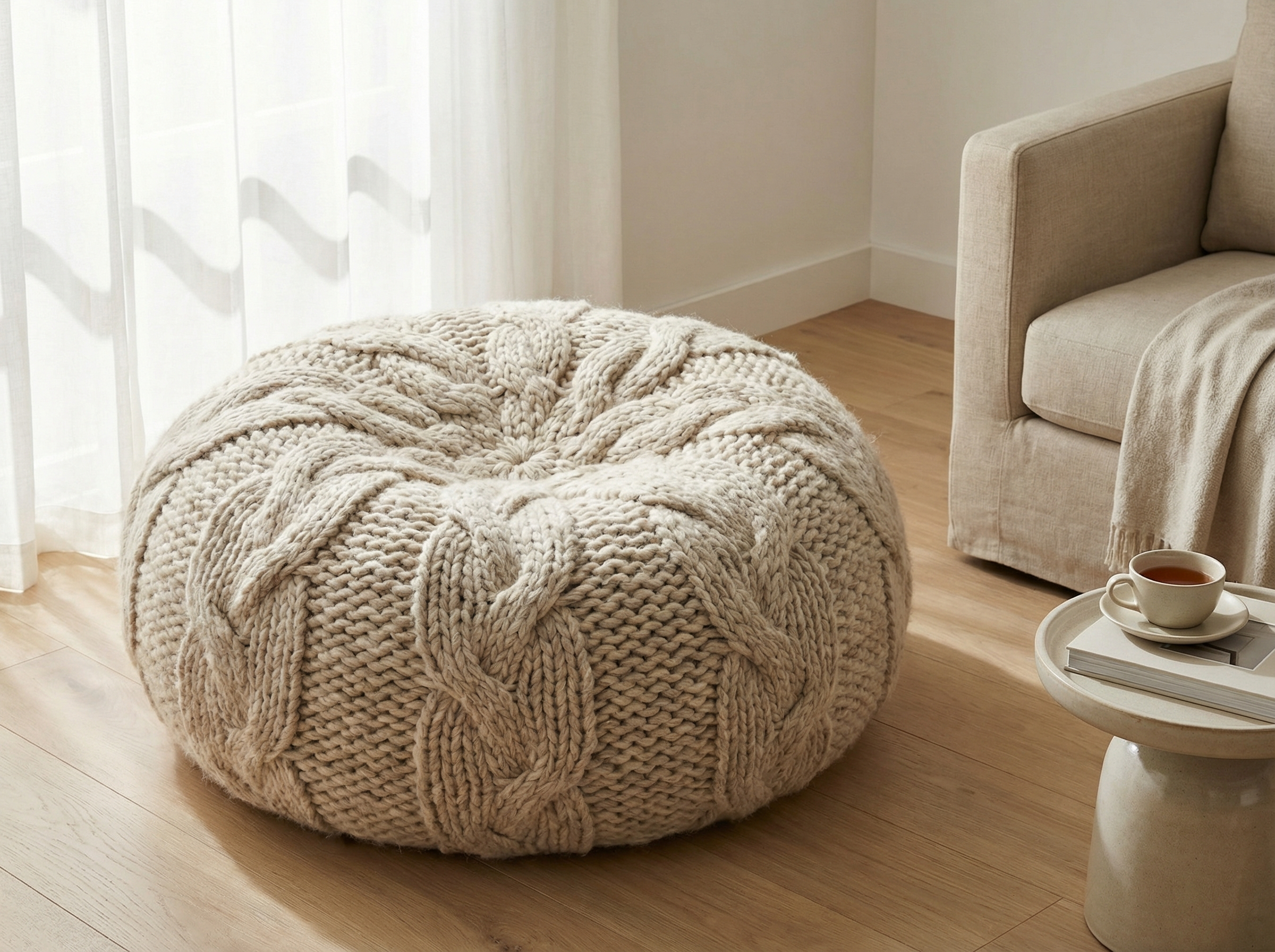 Modern Pouf & Ottoman Trends for 2026: Shapes, Materials, and Functions ...