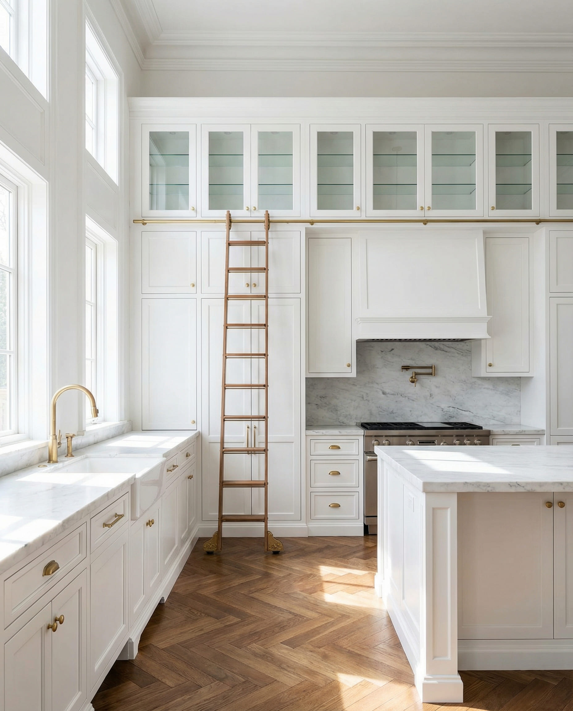 45+ Modern White Kitchen Ideas: 2026 Trends & Inspiration - Hackrea