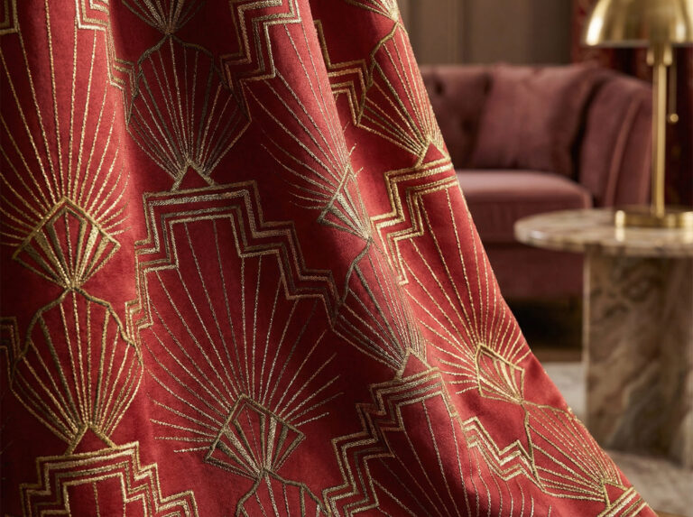 15+ Red Curtain Ideas for 2026: Rust, Velvet & Modern Trends - Hackrea