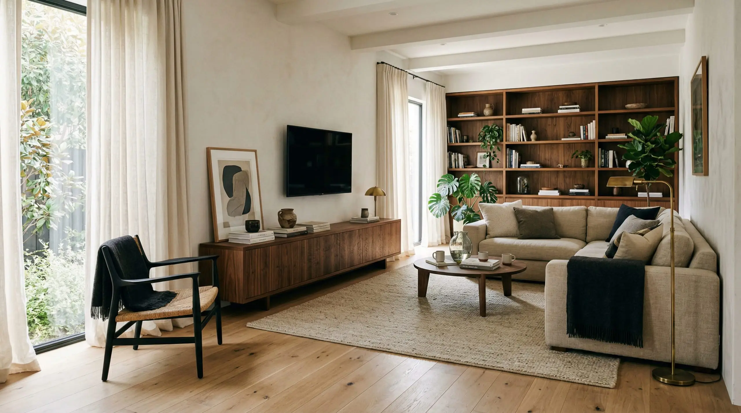 How to Mix Wood Tones in a Living Room (Designer Rules) - Hackrea