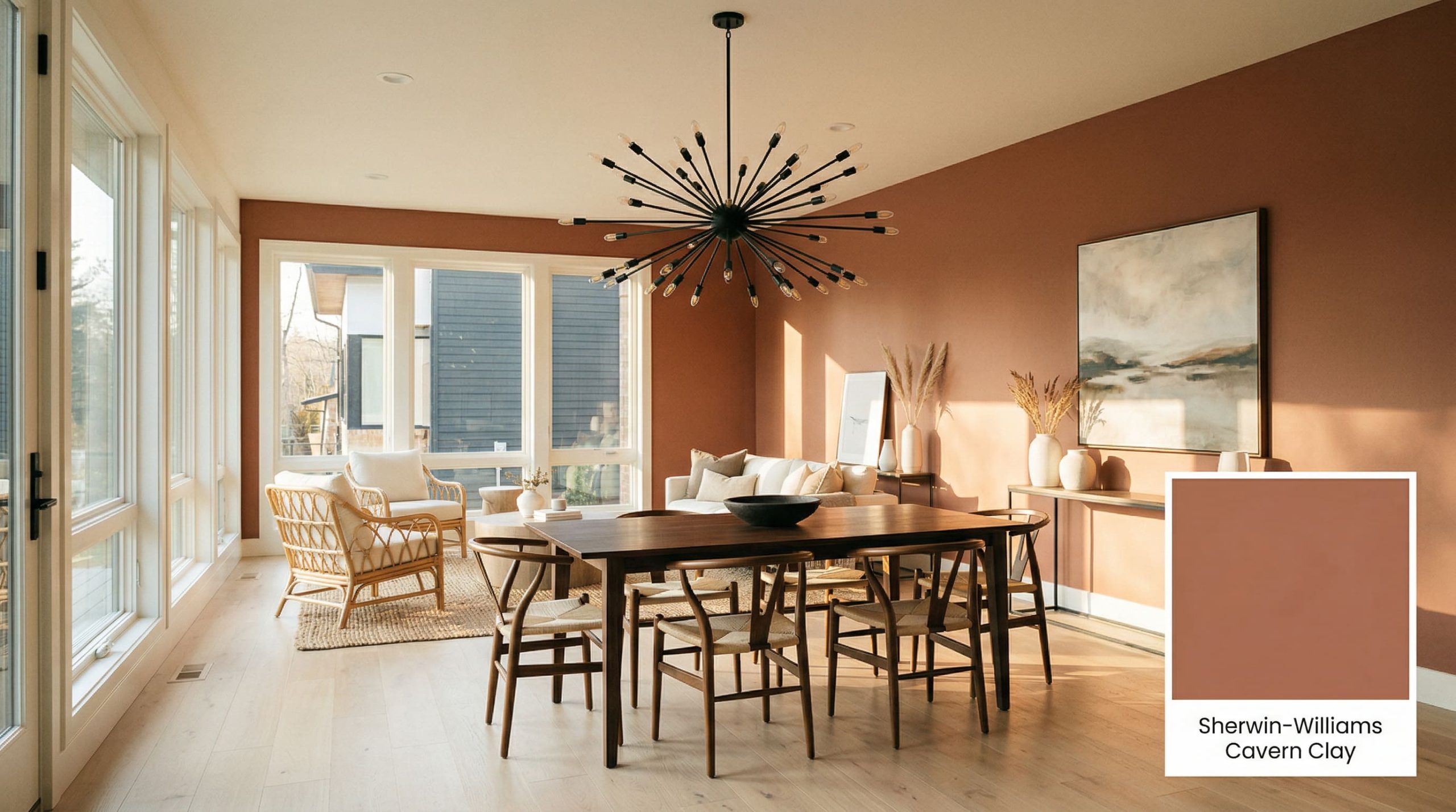 Sherwin-Williams Cavern Clay (SW 7701) Paint Color Review - Hackrea