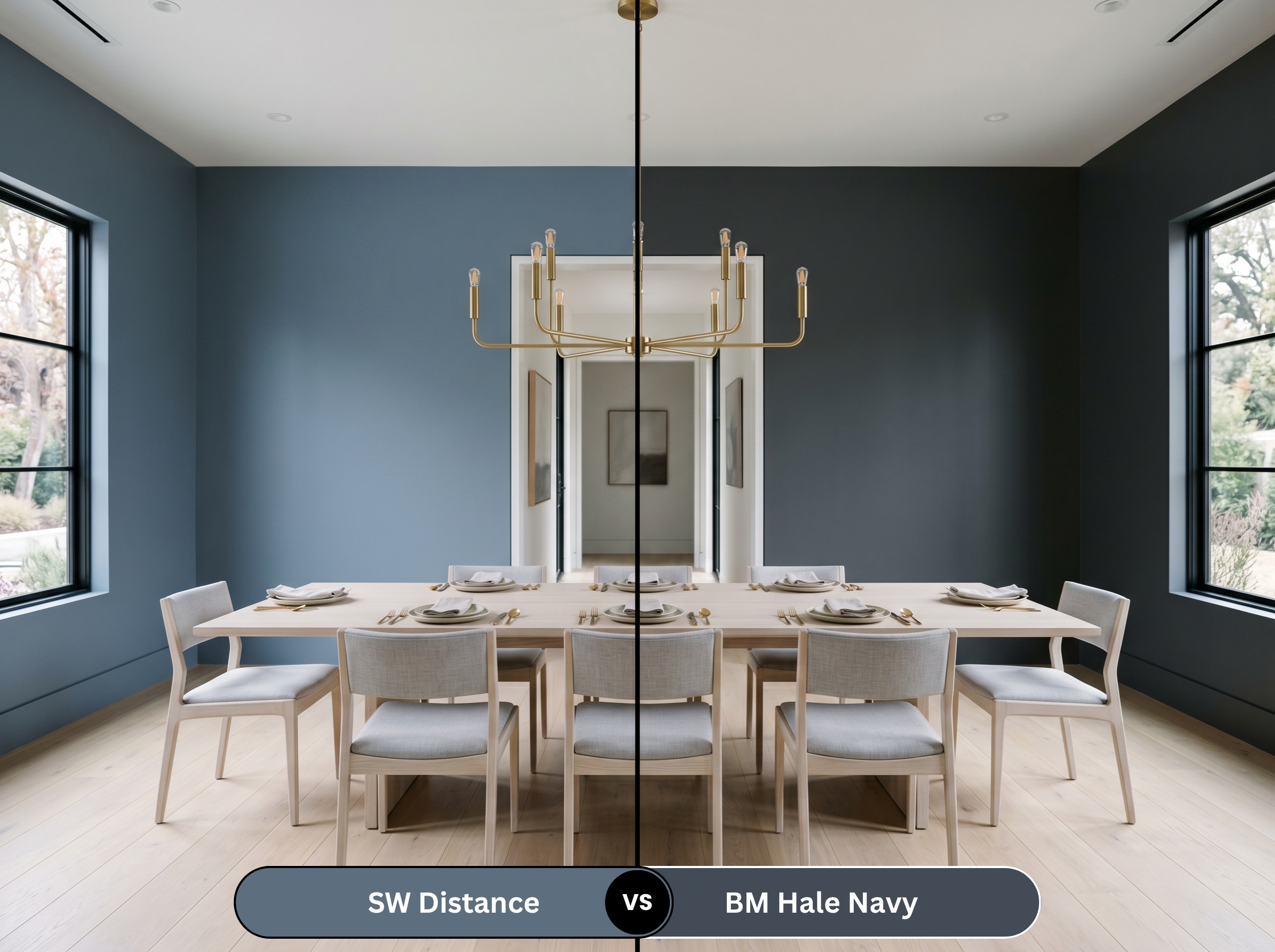 Sherwin-Williams Distance (SW 6243) Paint Color Review & Pairings
