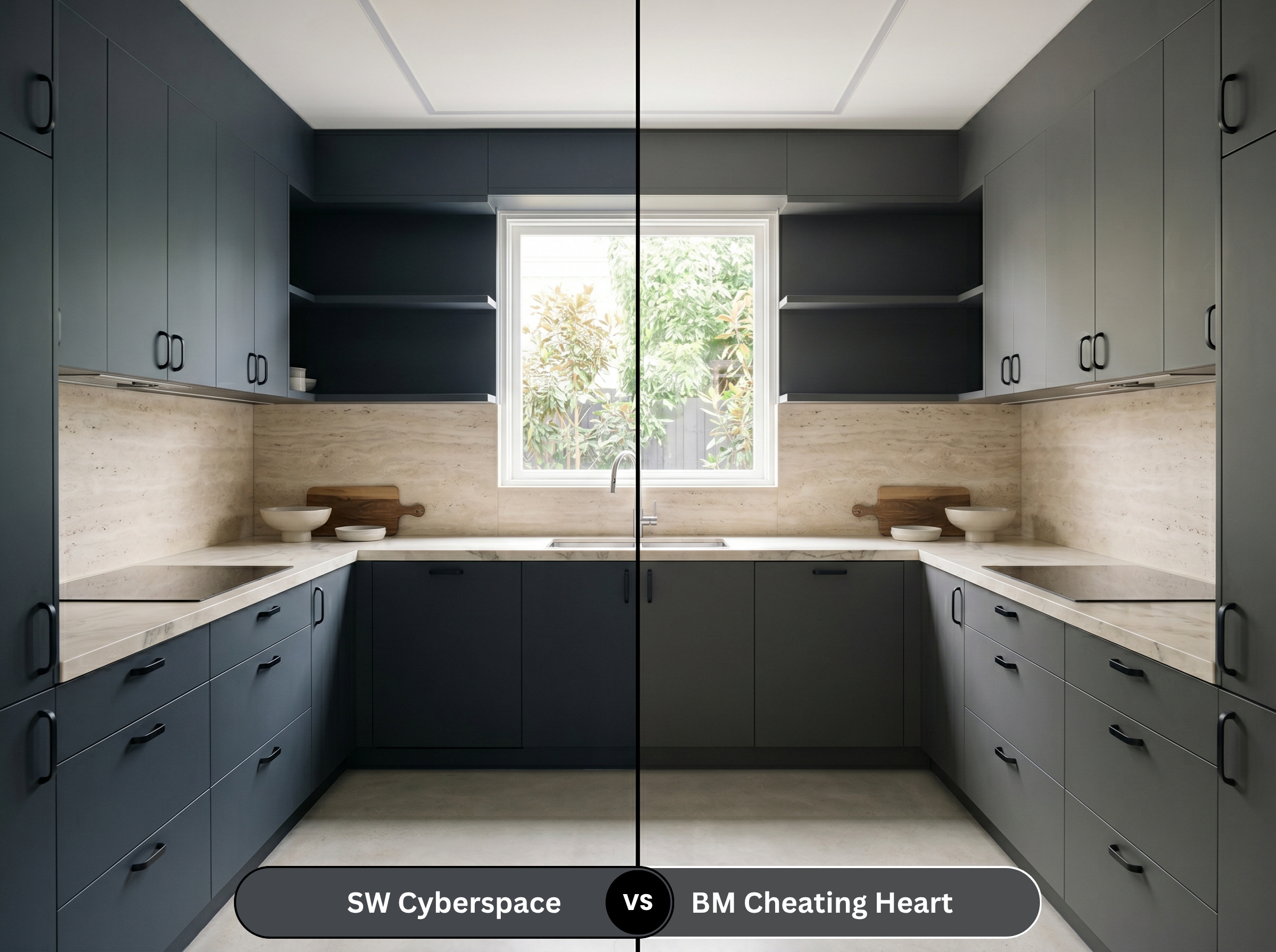 Sherwin-Williams Cyberspace (SW 7076) Paint Color Review