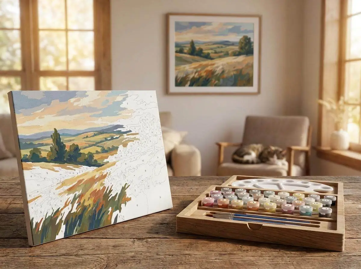 Custom Paint-by-Number Kits: The DIY Wall Art Trend You Need in 2026 ...