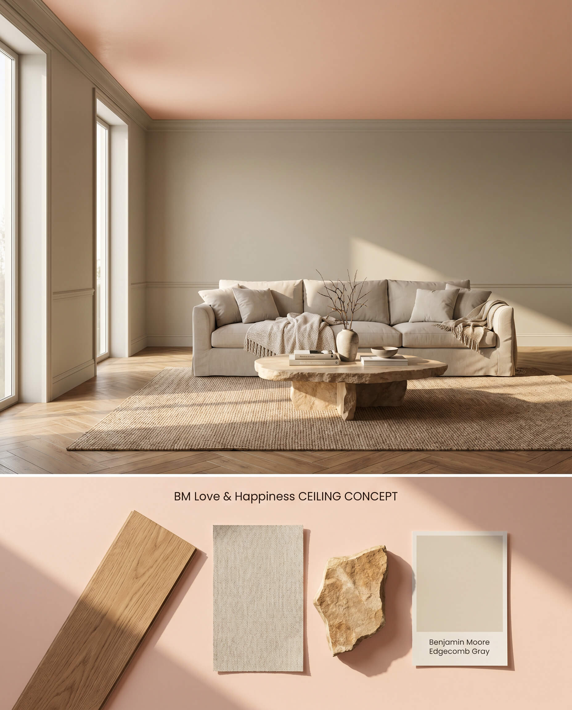 Benjamin Moore Love & Happiness 1191: Color Review & Pairings