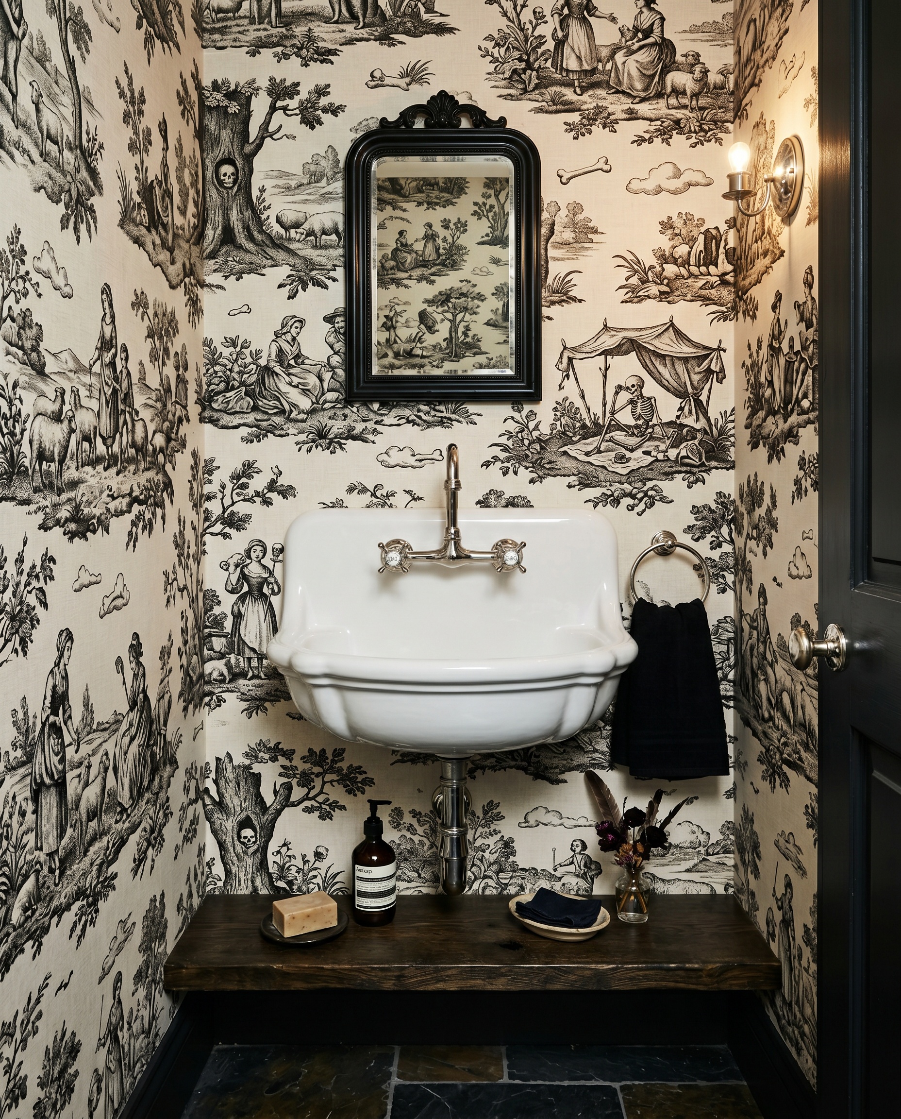 15 Unexpected Powder Room Wallpaper Ideas (That Break the Rules)